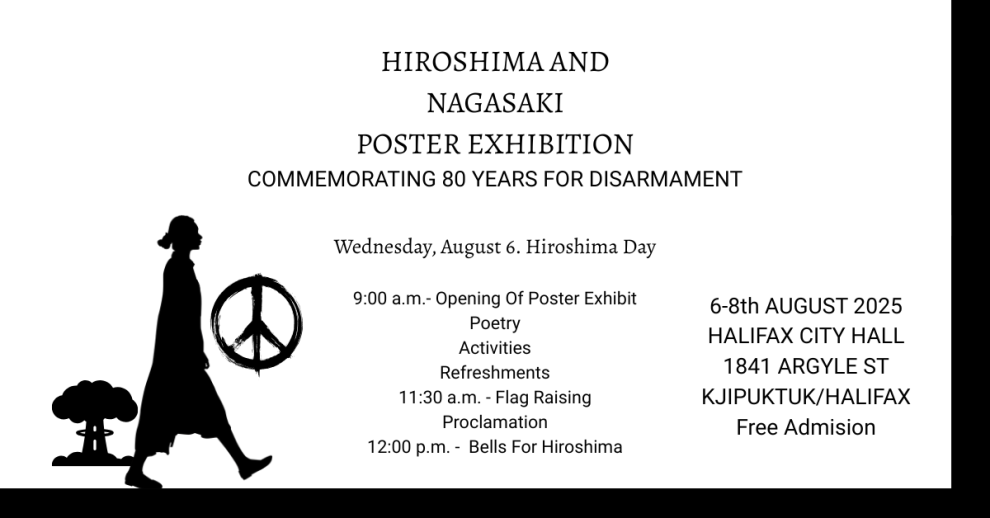 Hiroshima and Nagasaki Poster Exhibition – NS Voice of Women